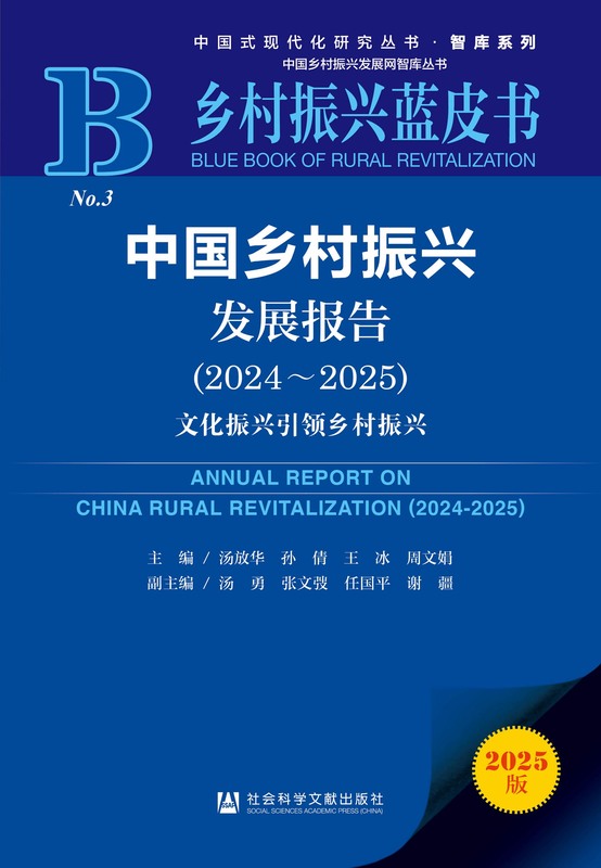 中国乡村振兴发展报告（2024～2025）：文化振兴引领乡村振兴 汤放华 孙倩 王冰 周文娟 汤勇 张文弢 任国平 谢疆 乡村振兴蓝皮书-中国 ...